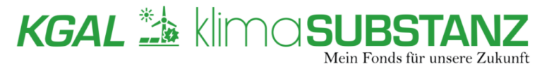 KGAL klimaSUBSTANZ | Mein Fonds für unsere Zukunft